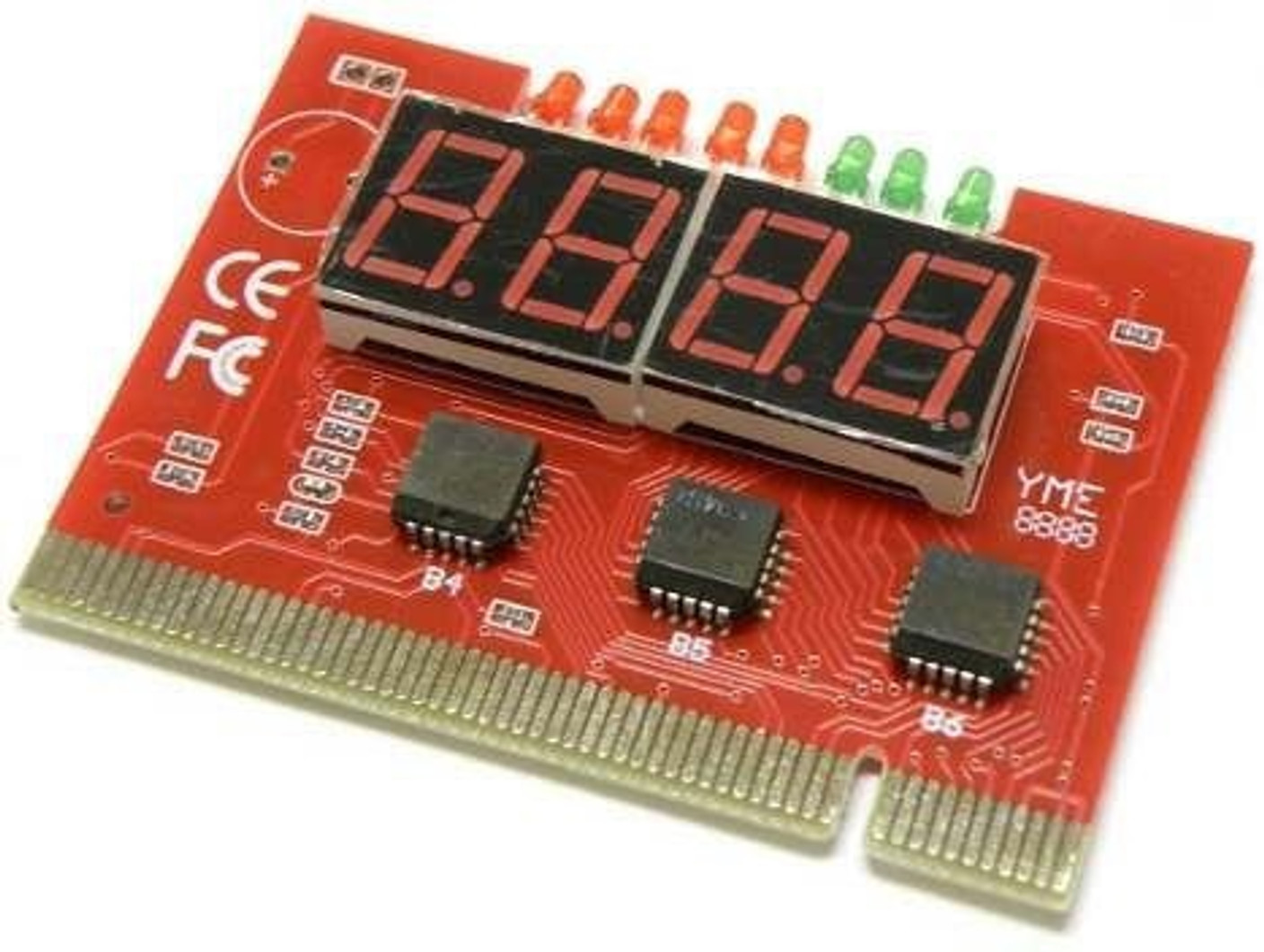 Tech Gear 4 Digit Debug Card Testing With Manual Motherboard - Tech ...