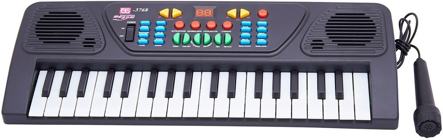 Arvin 37 Keys Musical Electronic Keyboard Organ With Mic Melody Mixing ...
