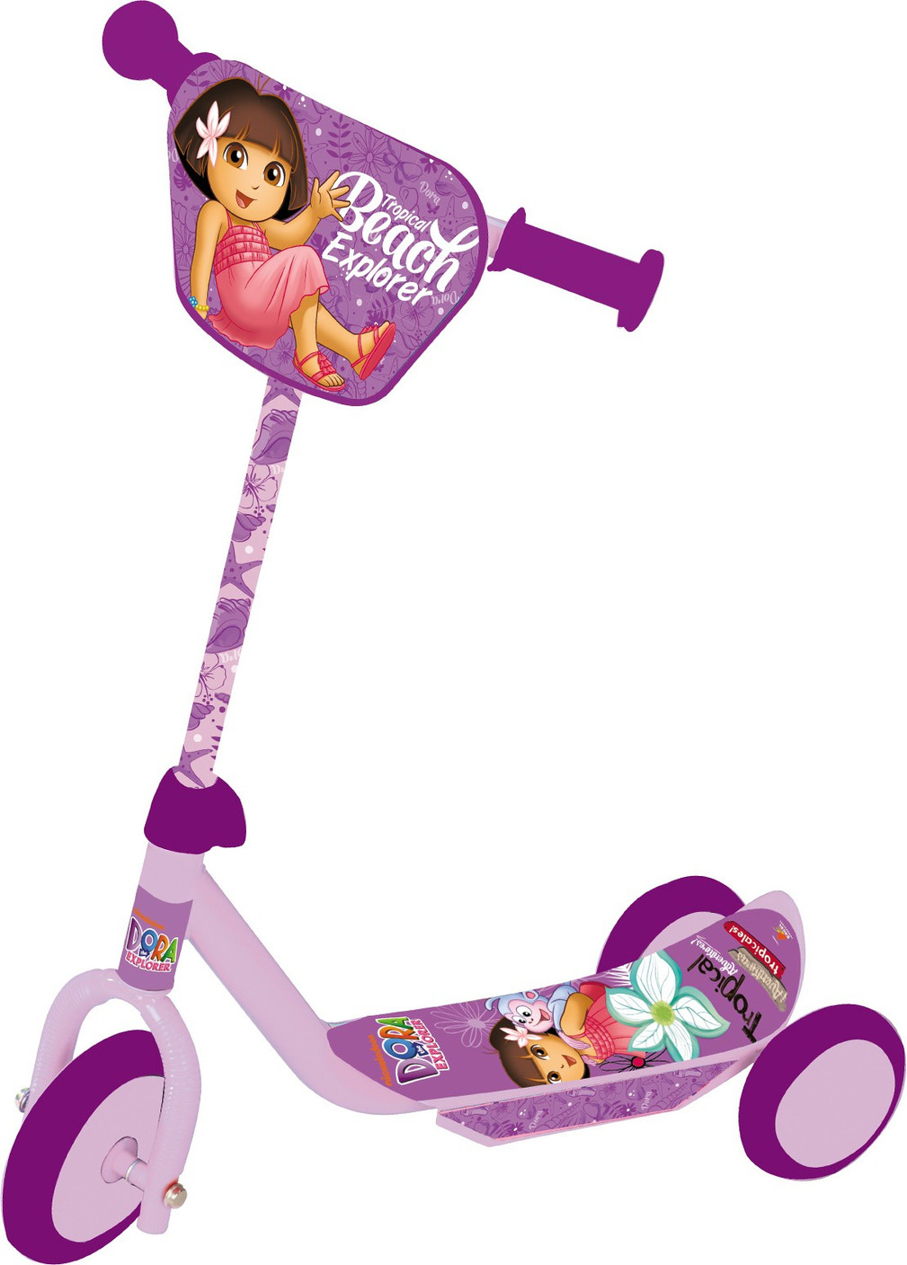 Nickelodeon Dora 3 Wheel Scooter - Dora 3 Wheel Scooter . Buy Dora toys ...