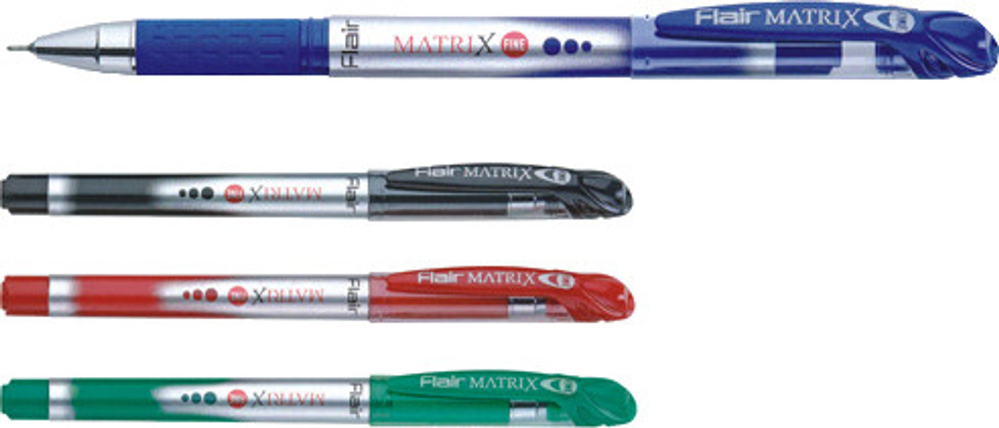 Flair Matrix (Pack of 10) Gel Pen - Buy Flair Matrix (Pack of 10) Gel ...