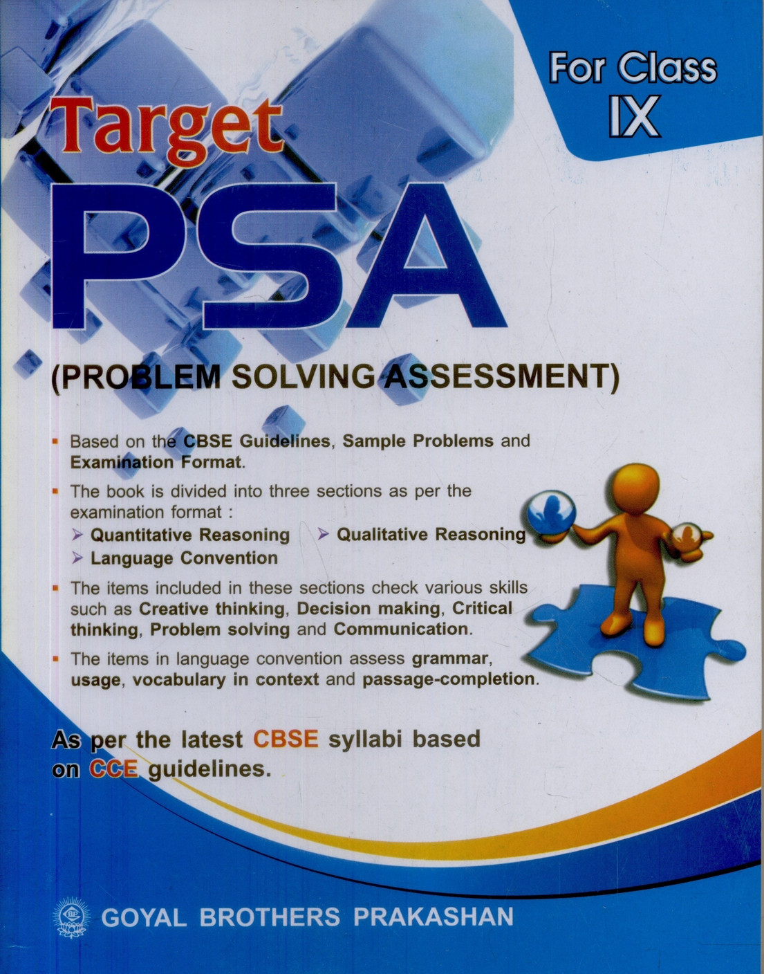 Target PSA (Problem Solving Assessment) For Class IX Price in India ...