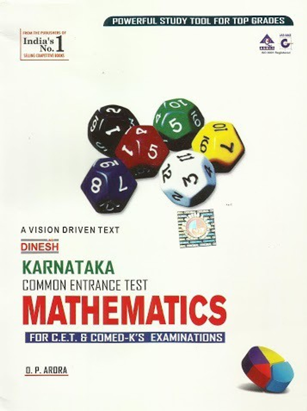 Dinesh Mathematics For Karnataka Common Entrance Test(For C.E.T & Comed ...