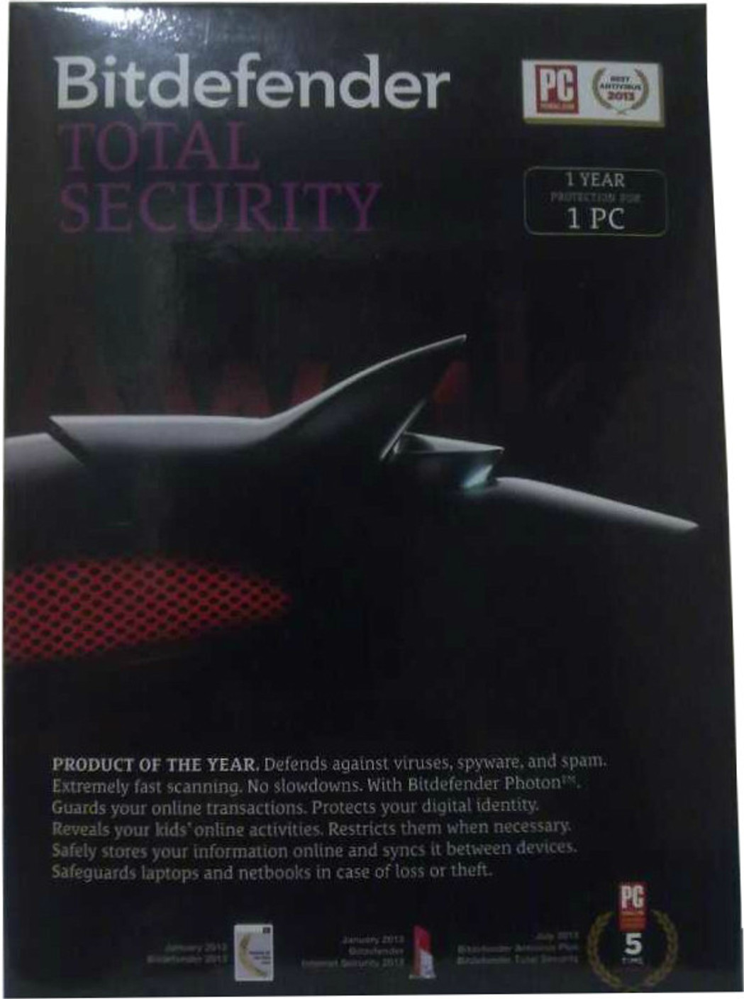 Bitdefender Total Security 1 PC 1 Year - Buy Bitdefender Total Security ...