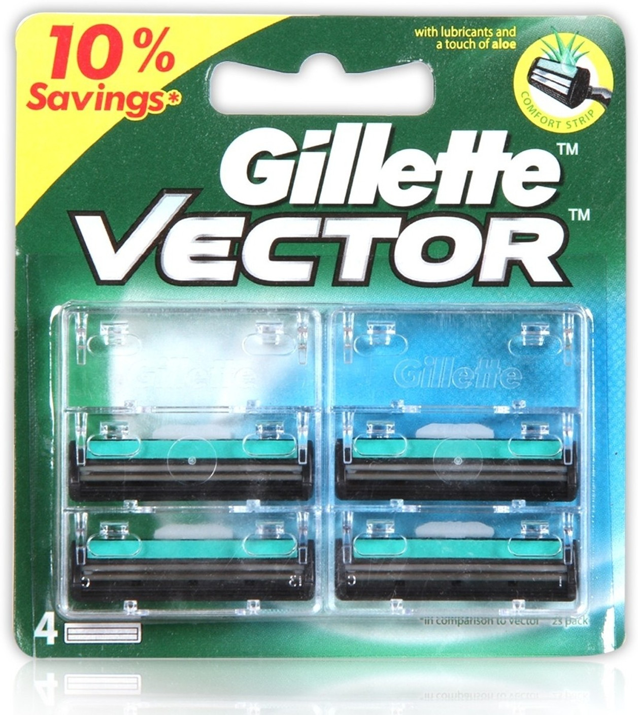 Gillette Vector Twin Blade Cartridges - Price in India, Buy Gillette ...