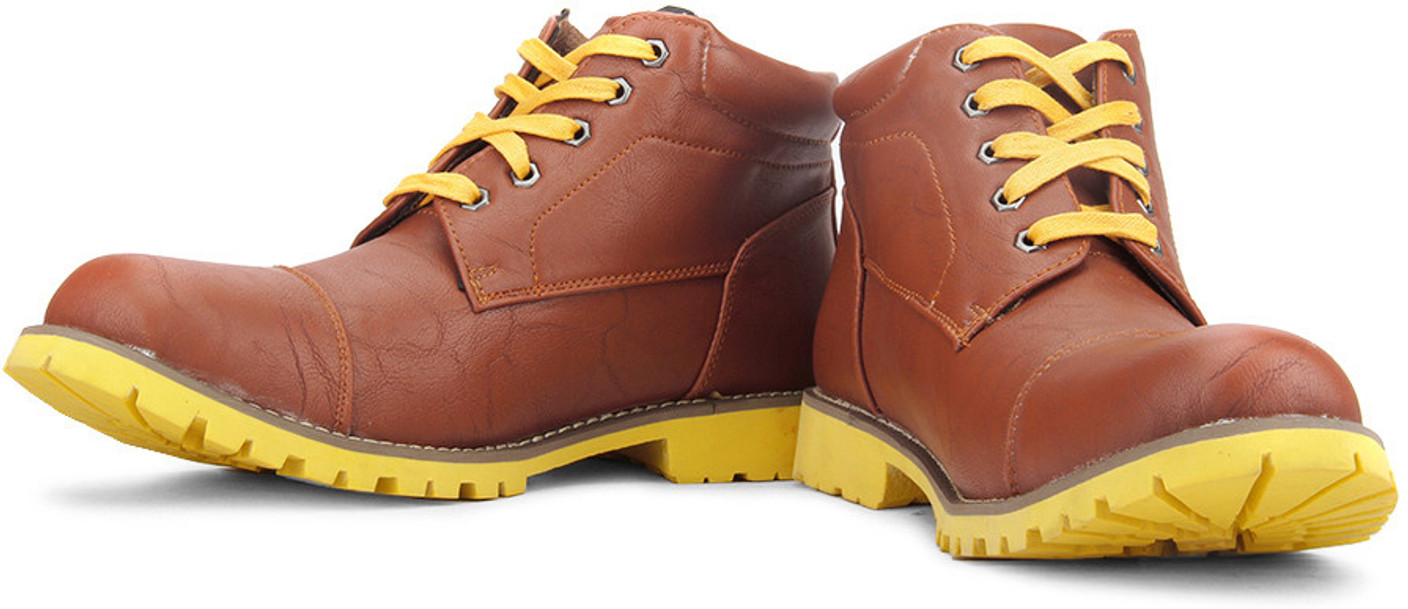 Perseus Men Boots For Men - Buy Brown Color Perseus Men Boots For Men ...
