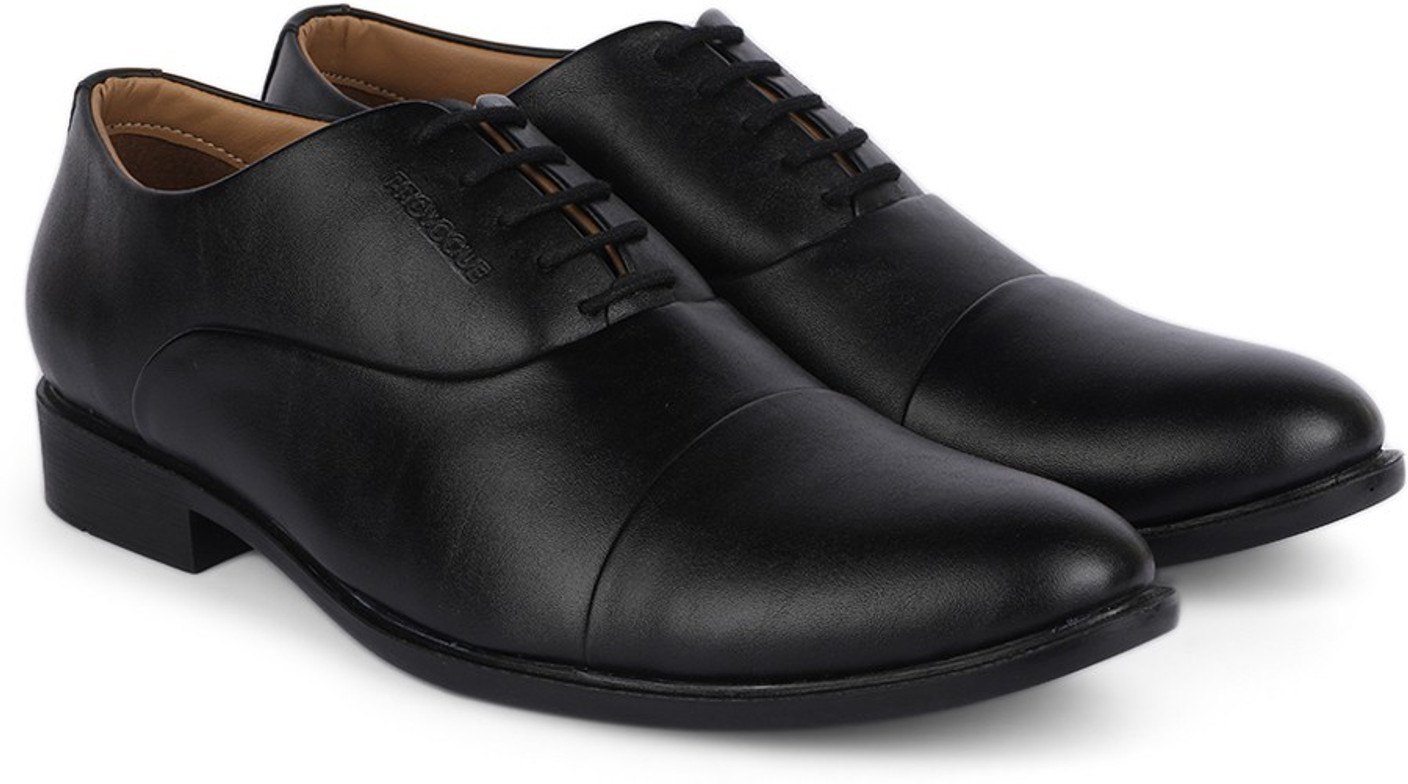 Provogue Lace Up Shoes For Men - Buy BLACK Color Provogue Lace Up Shoes ...