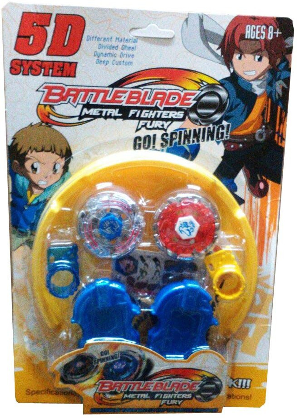 Shop & Shoppee 5D System Battle Blade Metal Fighter Fury Beyblade ...