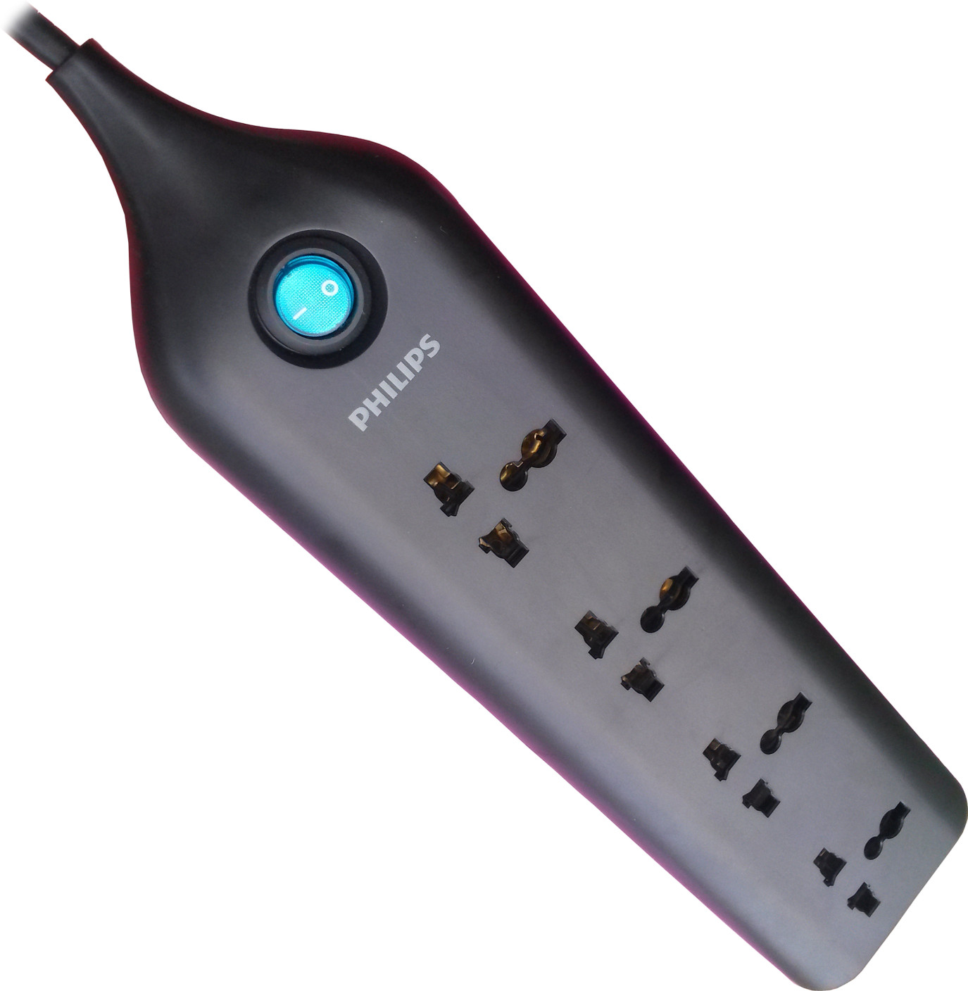 Philips Spike & Surge guard (Black ) 4 Socket Surge Protector Price in ...
