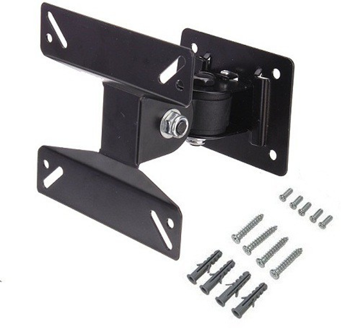 Techvik Movable Wall Bracket Kit For 10" - 24" Led Lcd Tft Plasma ...