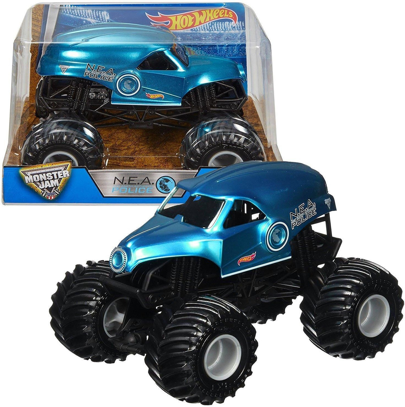 Hot Wheels Monster Jam N.E.A. Police - Monster Jam N.E.A. Police . Buy ...