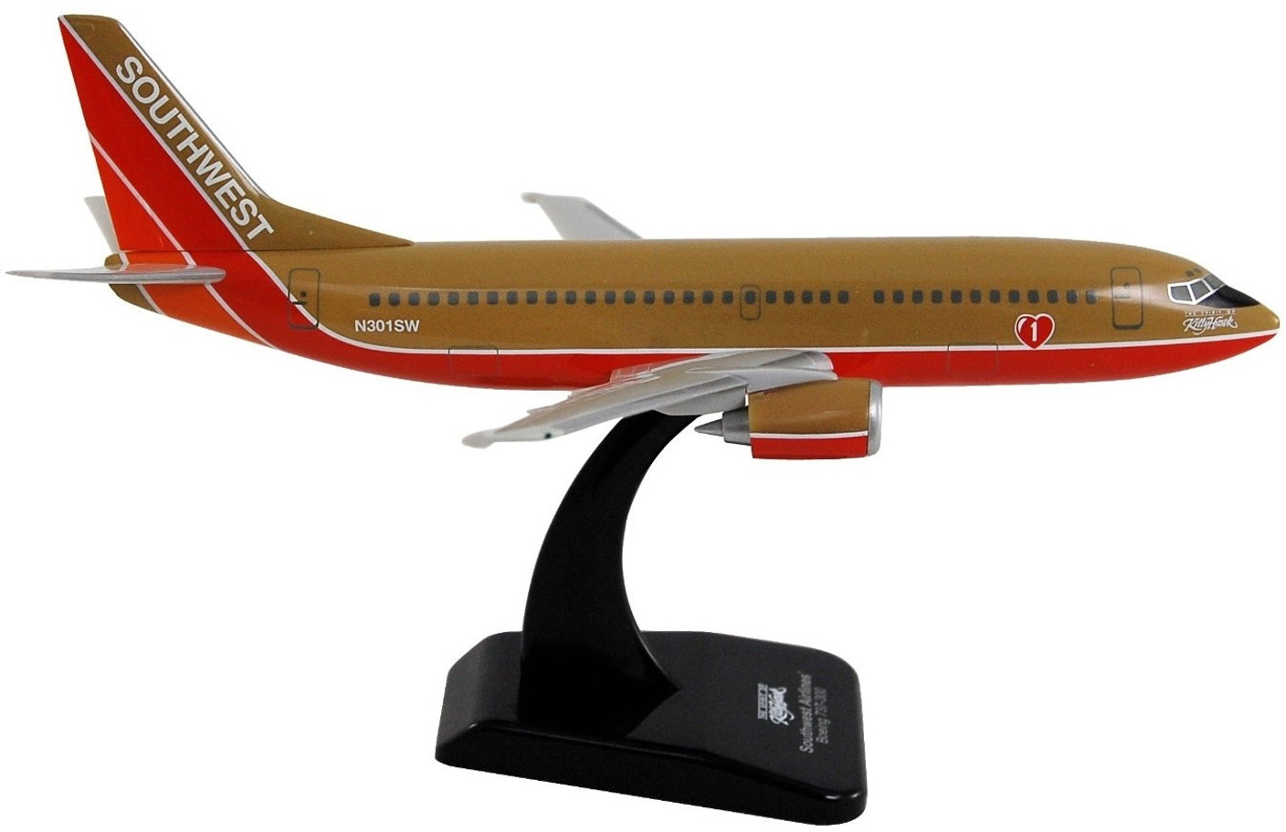 Hogan Wings Aircraft scale model, Boeing 737-300 Southwest "Kitty Hawk ...