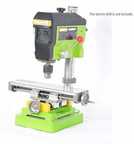 Homdum Slide Drilling JIG Worktable mini compound bench vise Working ...