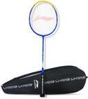 LI-NING G-Force 3600 Superlite Grey, Gold Strung Badminton Racquet ...