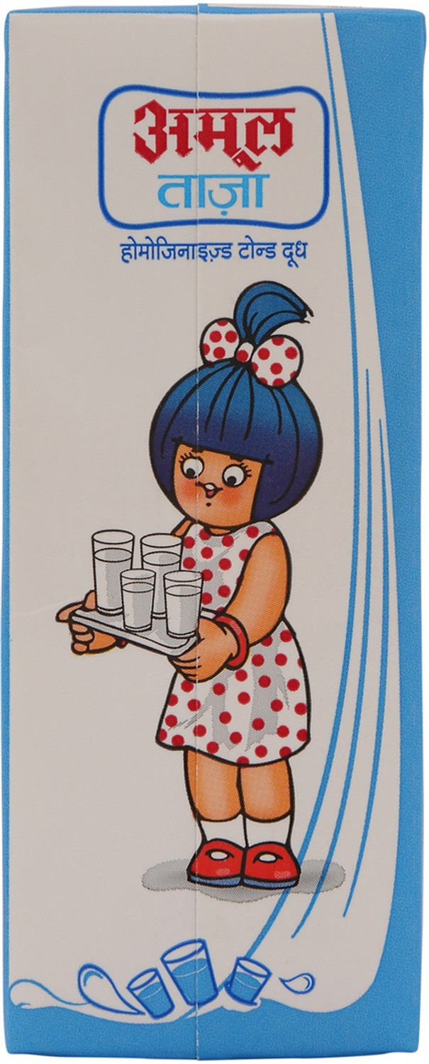 Amul Taaza Homogenised Toned Milk | Price History