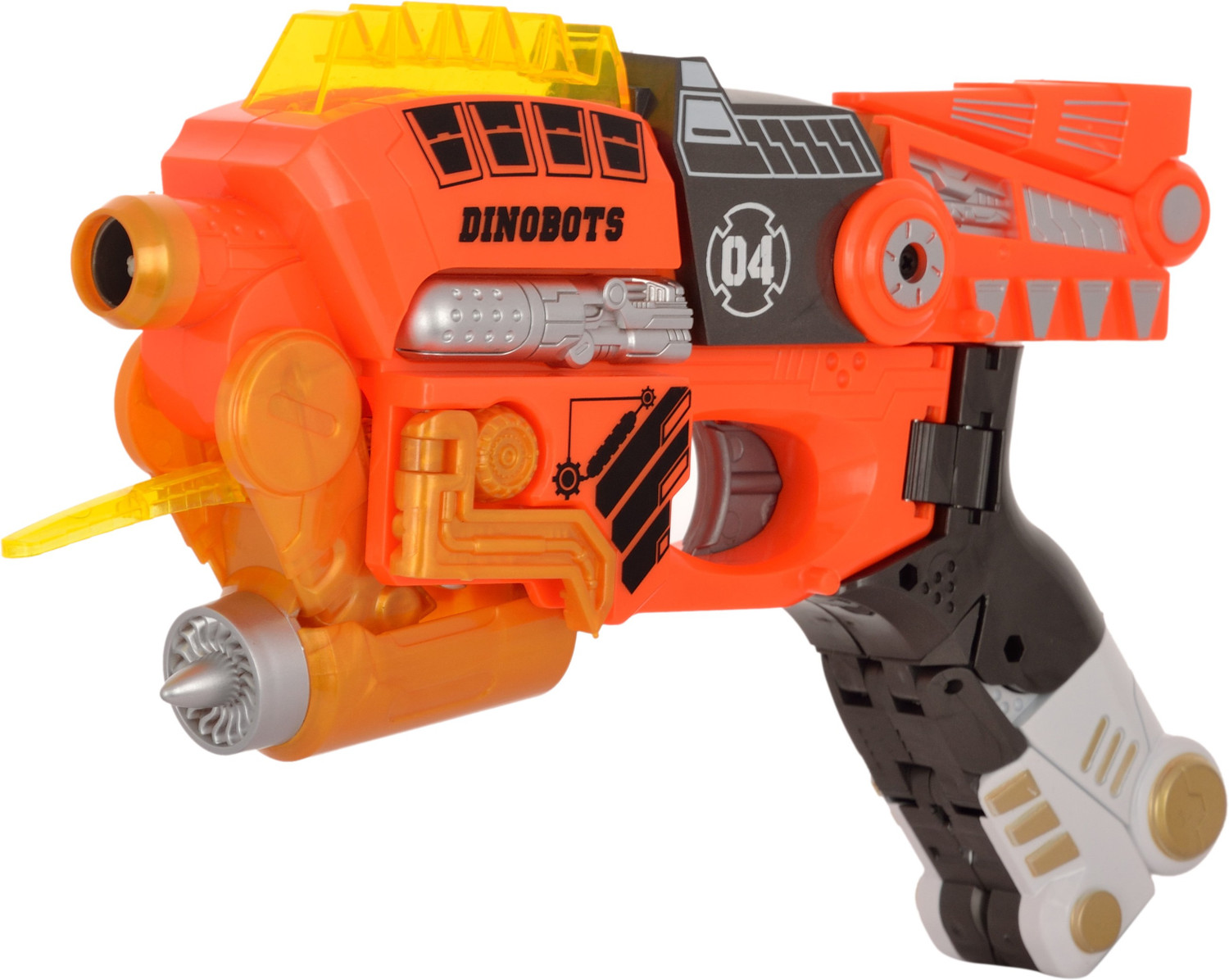 Turbo S Transforming Dino Blaster -velociraptor Action Playset Water ...