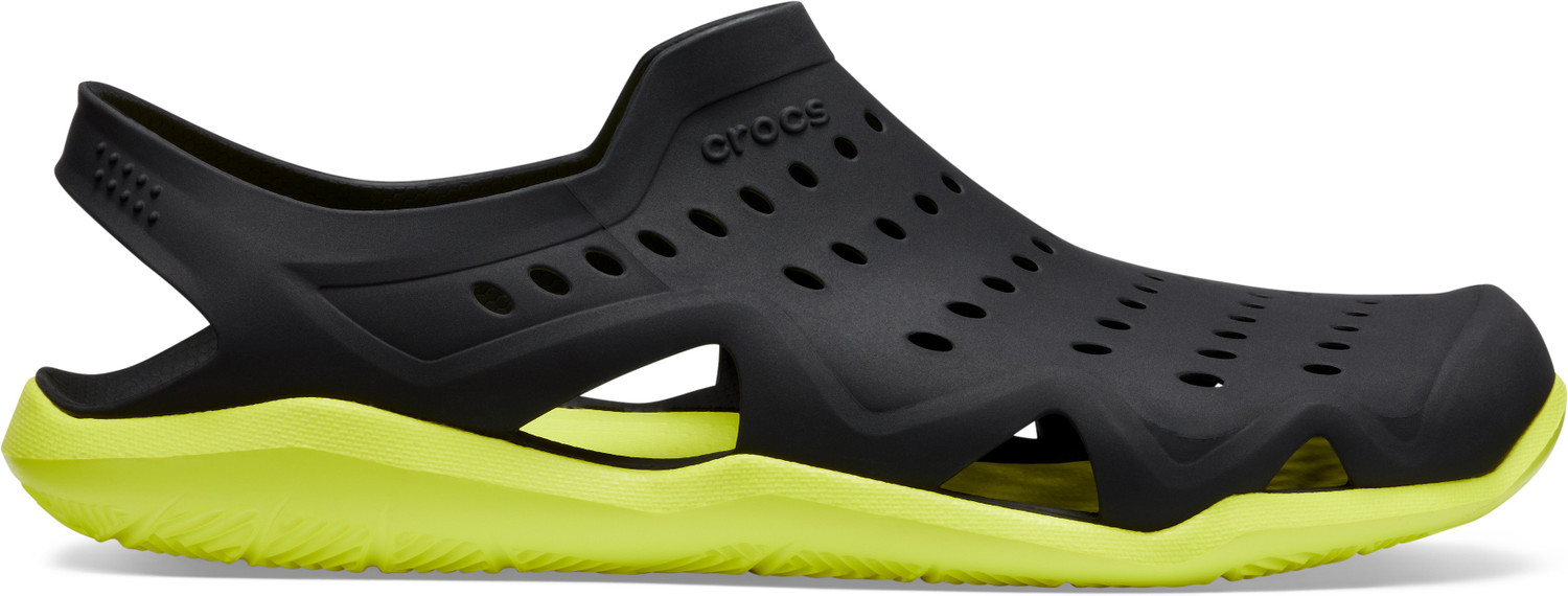 CROCS Swiftwater Men Black Clogs - Price History