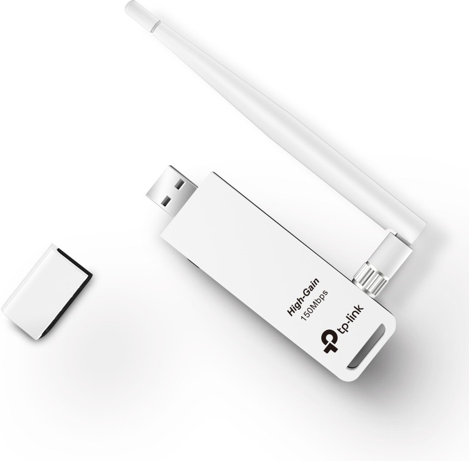 TP-Link TL-WN722N 150 Mbps High Gain Wireless USB Adapter (White ...