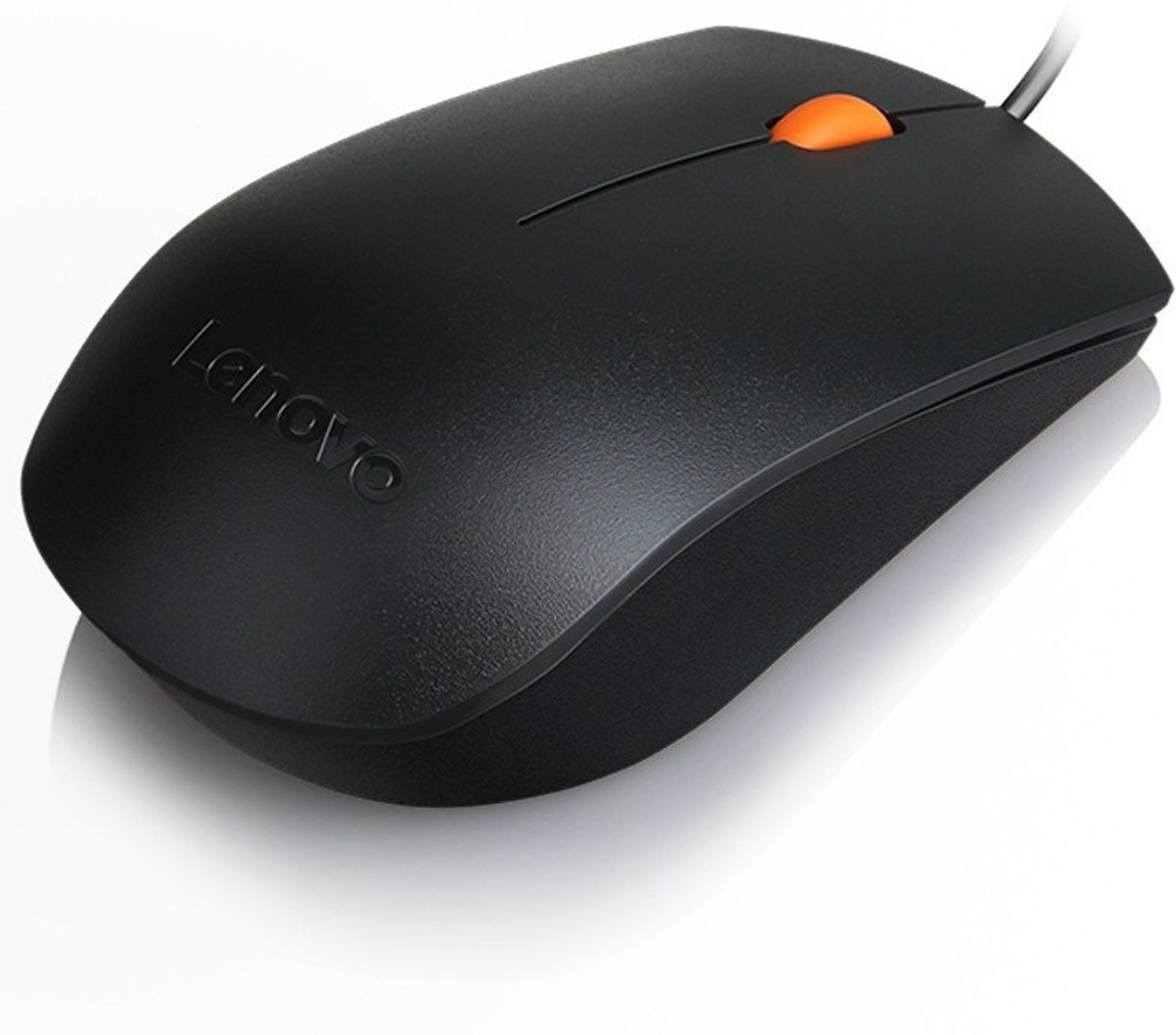 Lenovo KB MICE BO 300 USB Wired Optical Mouse (USB 2.0, Black) - Price ...