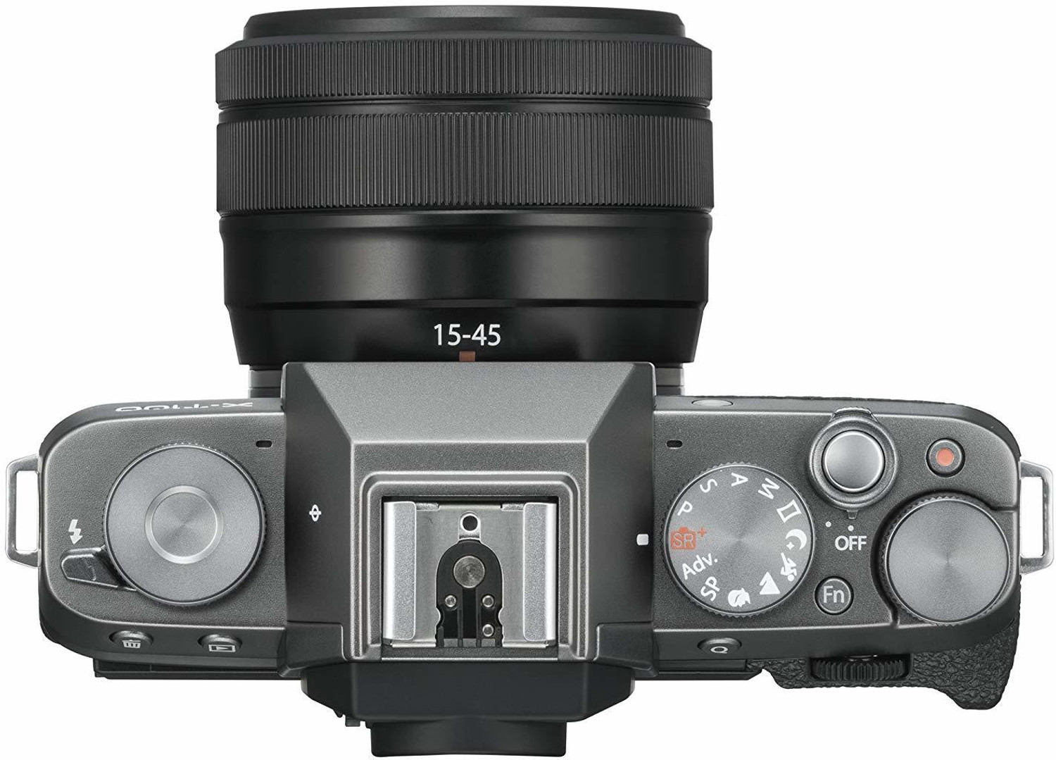 FUJIFILM X Series X-T100 Mirrorless Camera Body with XC 15 - 45 mm Lens ...