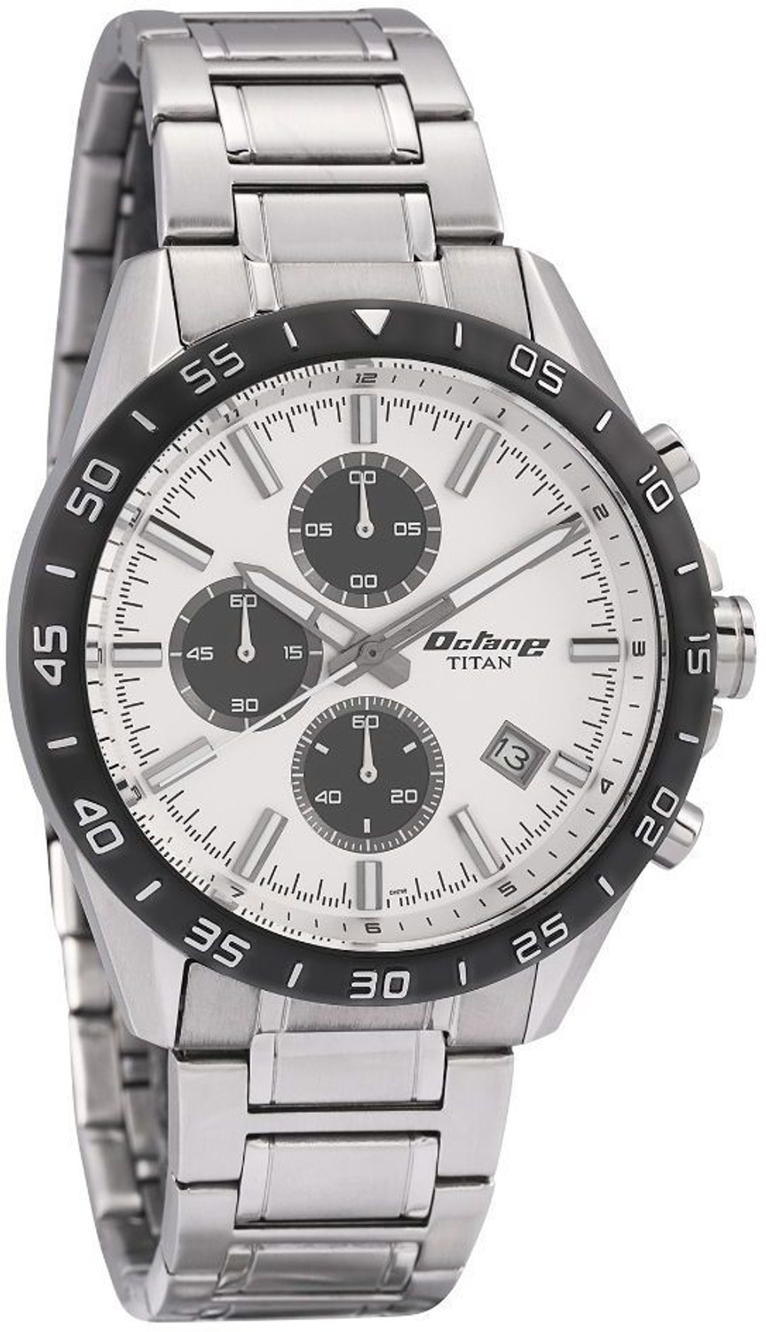 Titan NP90106KM01 Octane OTS- 3 Wells Analog Watch - For Men - Price ...