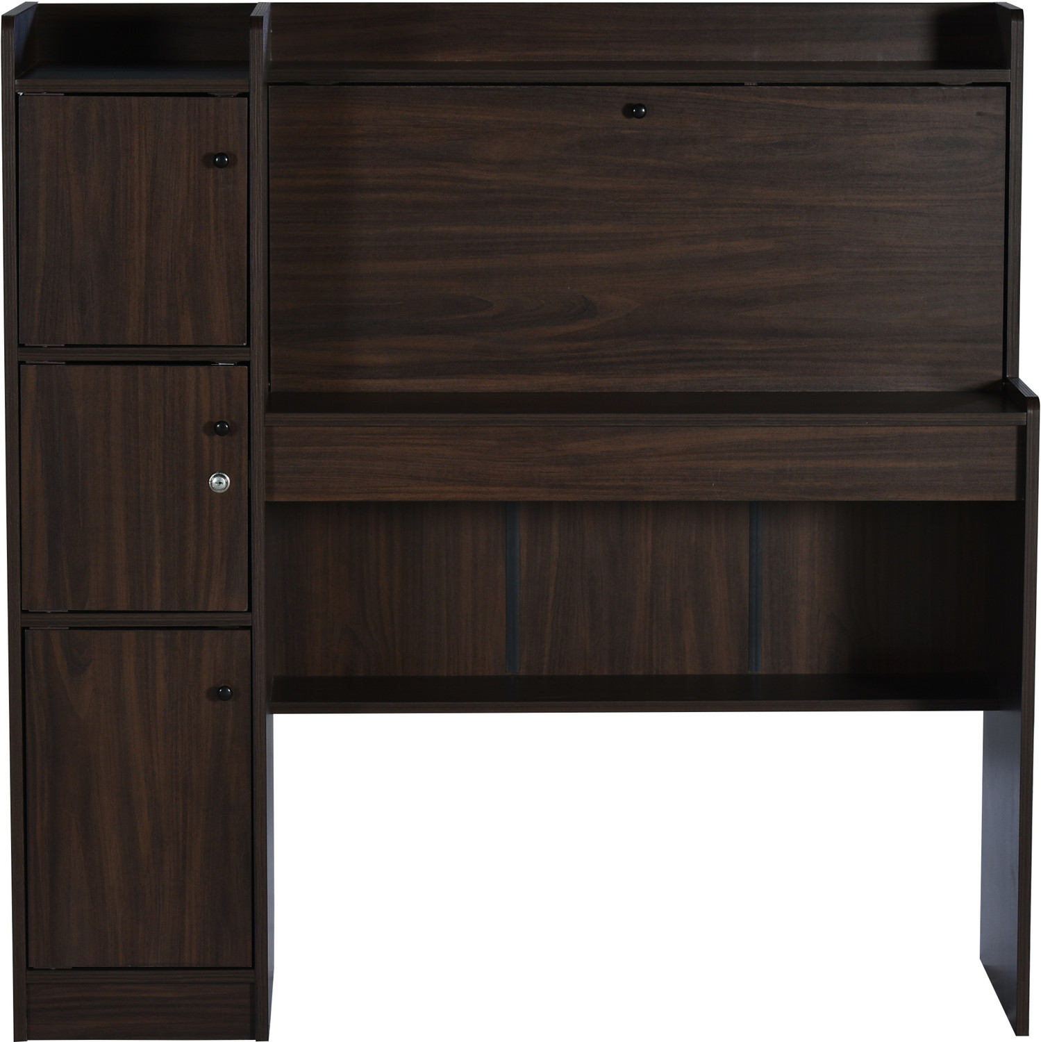 DeckUp Versa Engineered Wood Office Table (Free Standing, Finish Color ...