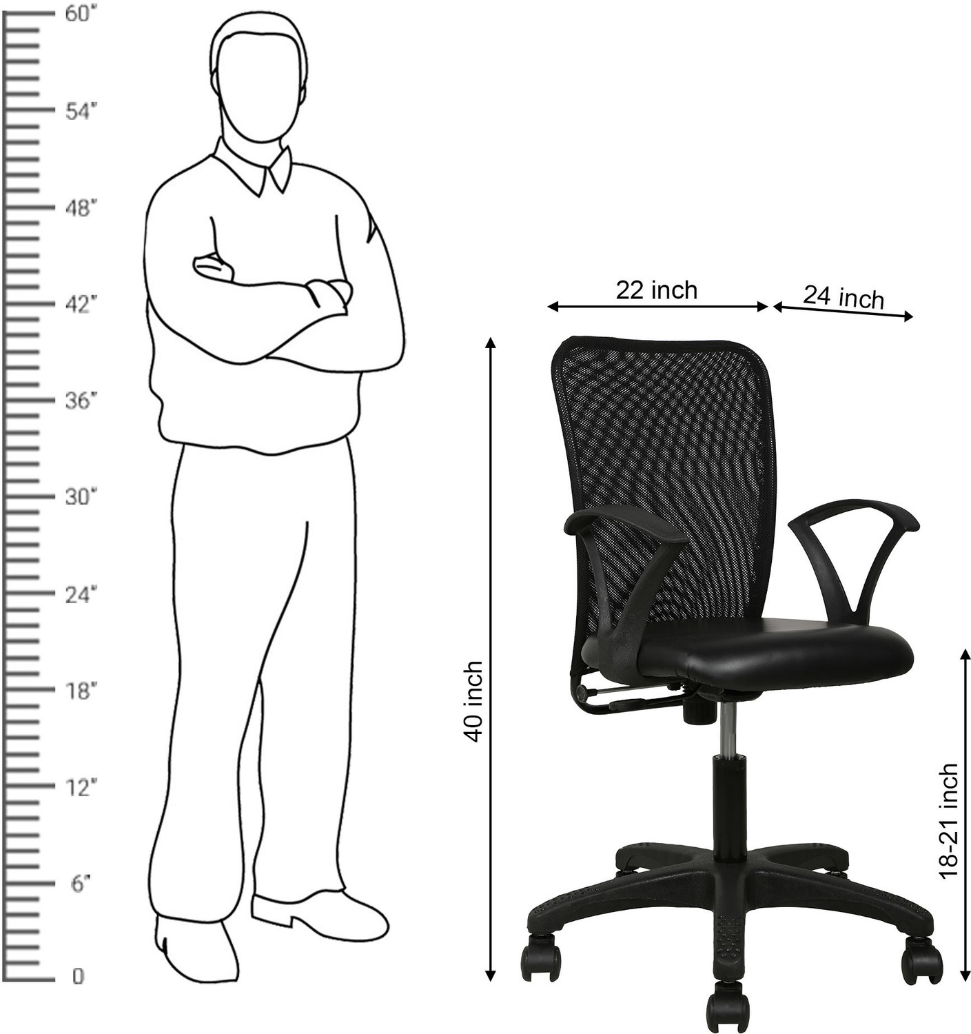 timber cheese Leatherette Office Executive Chair - Price History
