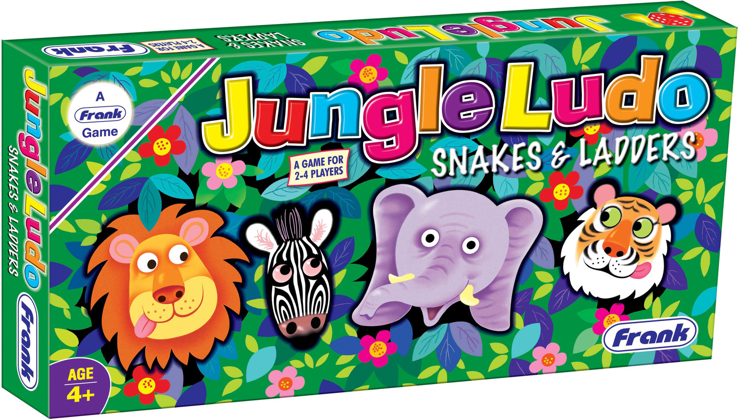 Frank Jungle Ludo And Snakes & Ladders Board Game Party & Fun Board ...