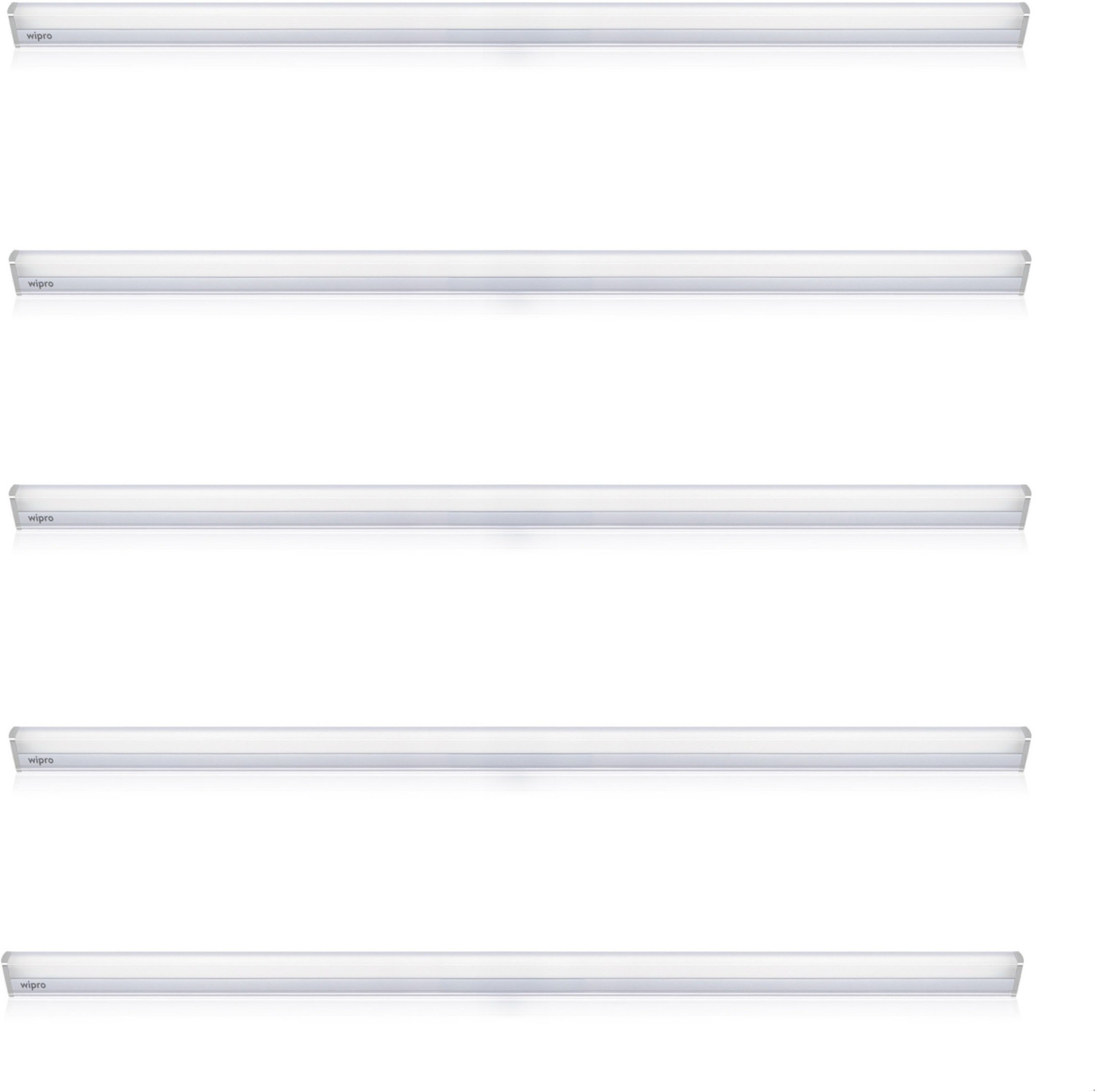 Wipro 20W SQUARE LED BATTEN Straight Linear LED 20 W Tube Light (White ...