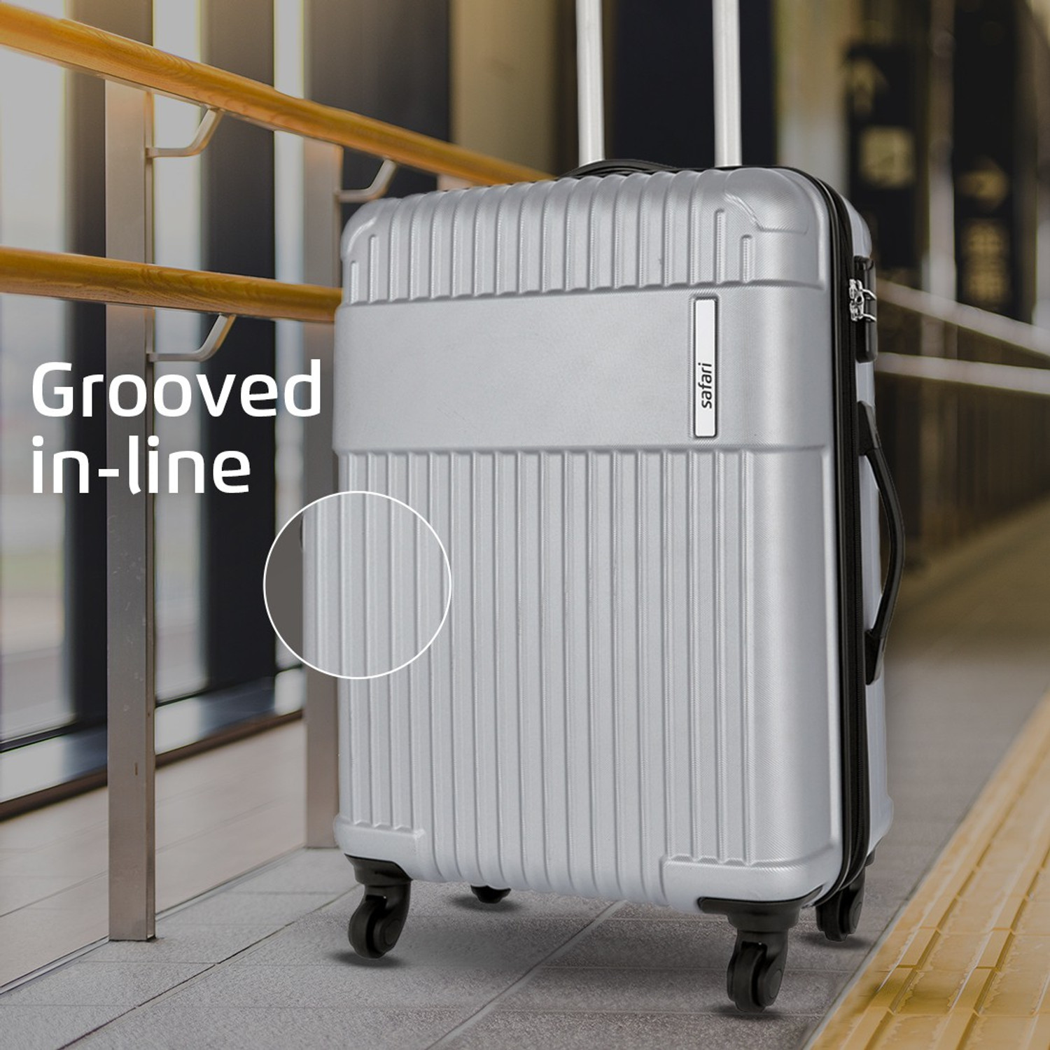 SAFARI STEALTH 2P SET 4W Cabin & Check-in Set 4 Wheels - 25 inch ...