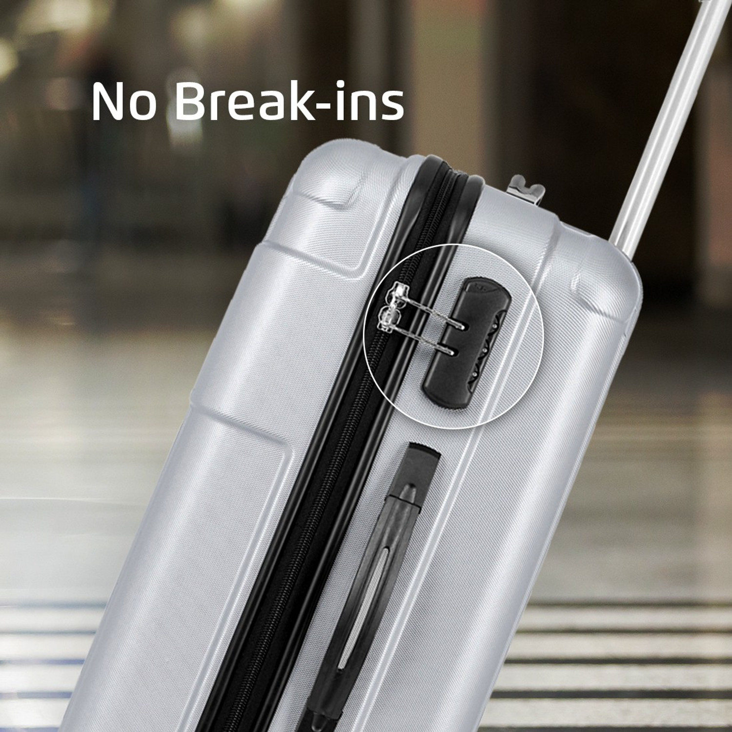 SAFARI STEALTH 2P SET 4W Cabin & Check-in Set 4 Wheels - 25 inch ...