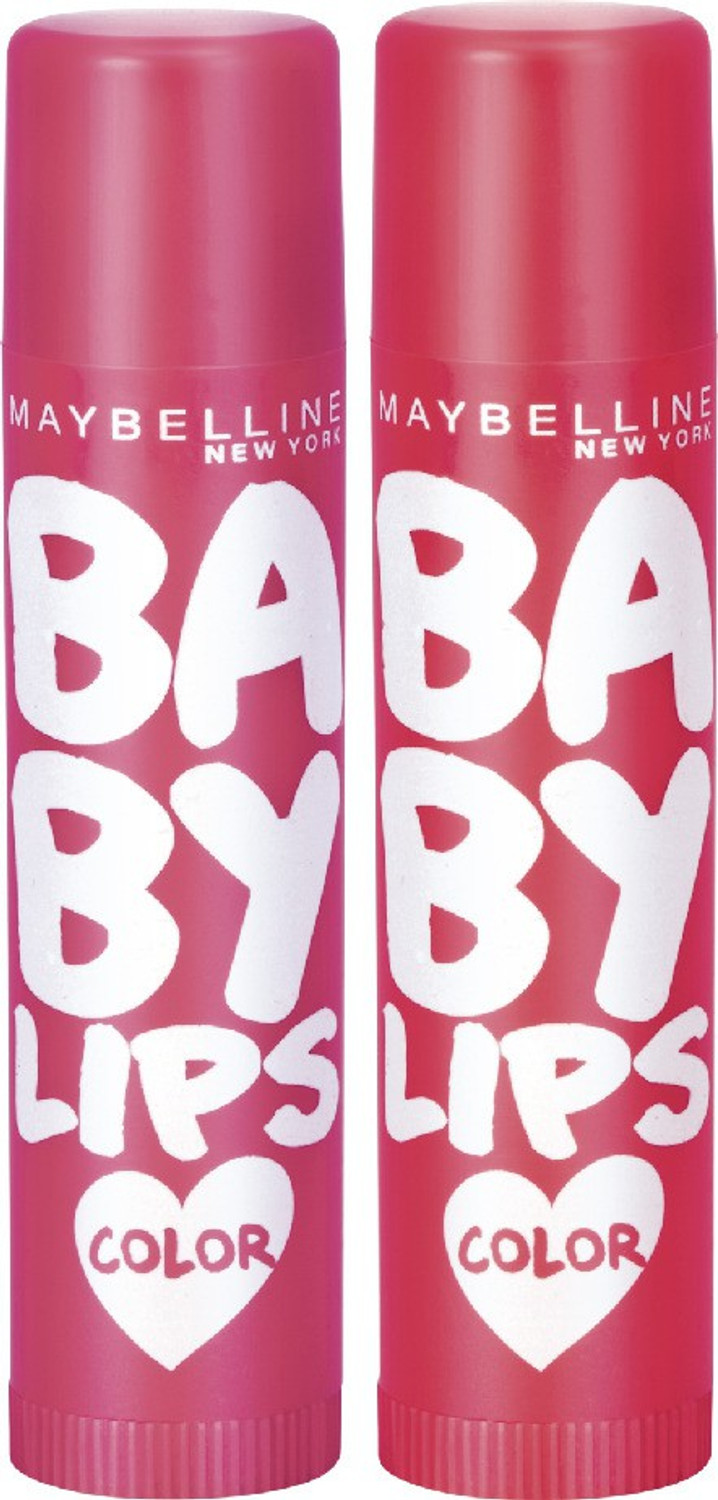 MAYBELLINE NEW YORK Baby Lips Tinted Lip Balm Berry Crush and Cherry ...