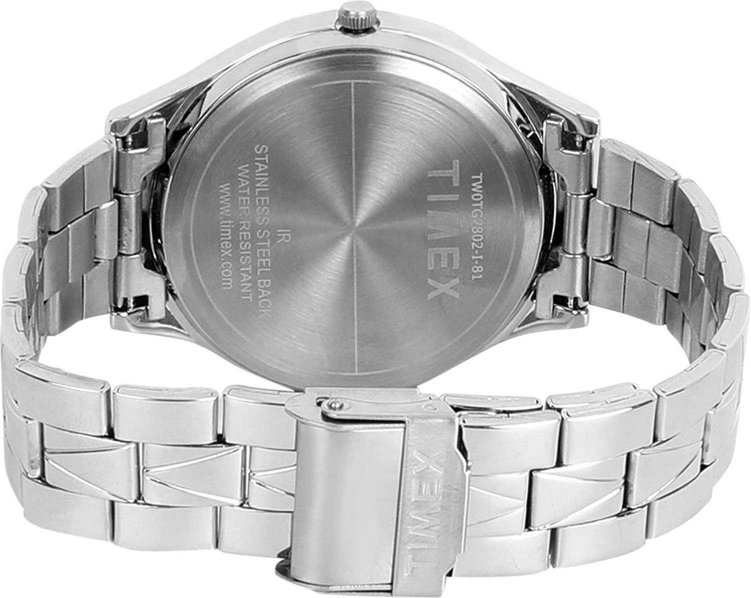 TIMEX Black Dial Analog Watch - For Men - Price History