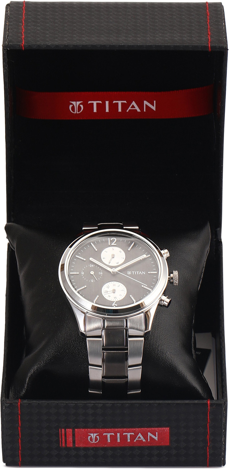 Titan NQ1805KM02 Neo Gents V Analog Watch - For Men - Price History