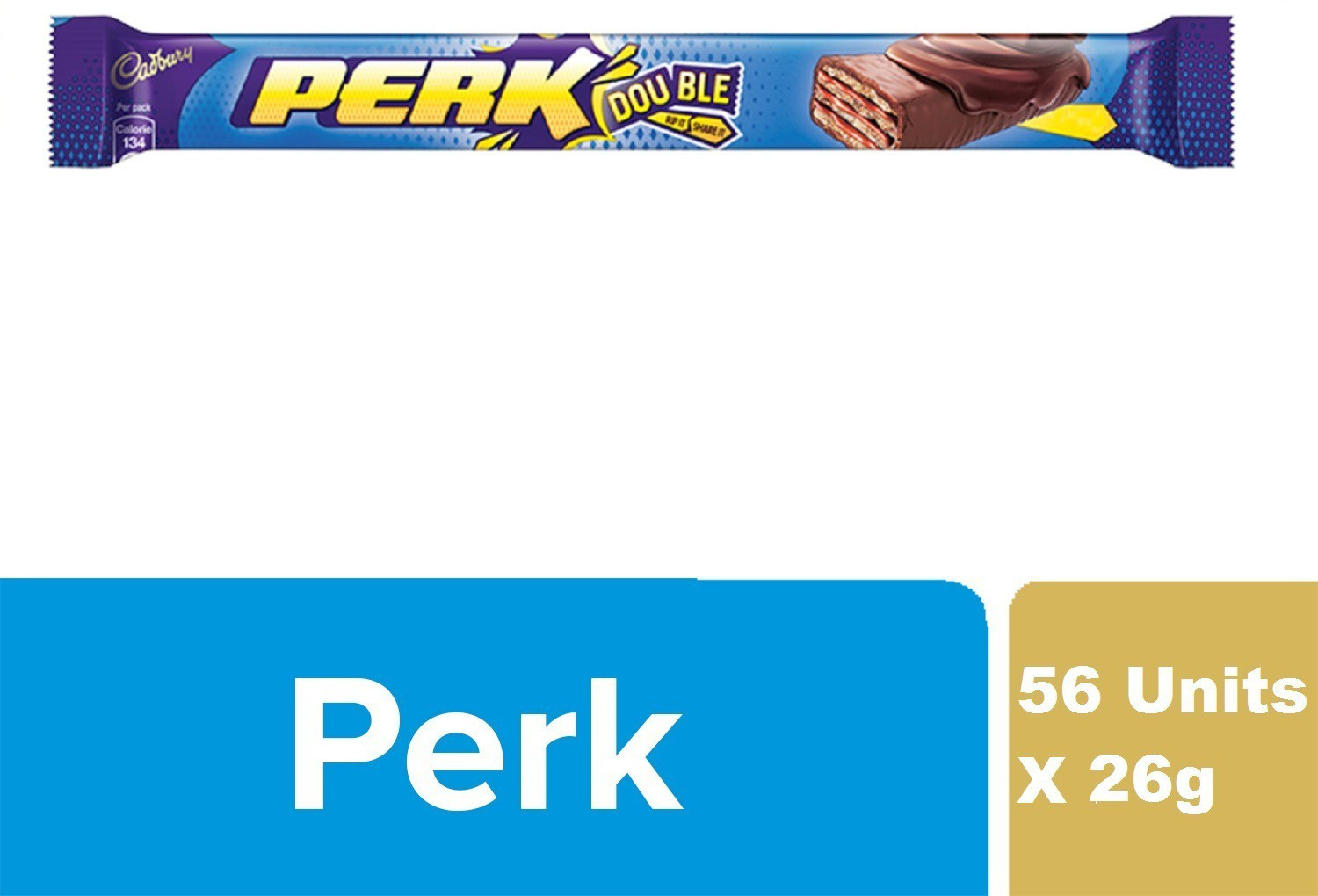 Cadbury Perk Chocolate Coated Wafer Bars (56 x 20.6 g) - Price History
