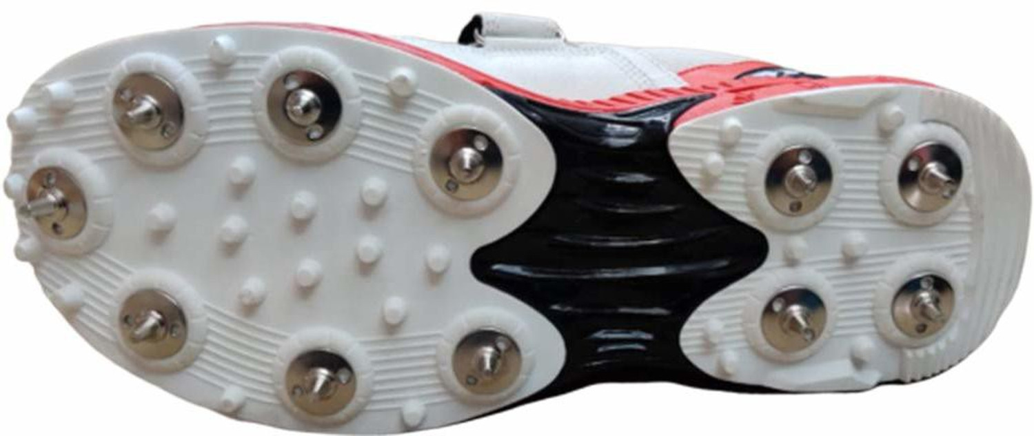 Sega Star Impact Reach Spikes Cricket Shoes For Men (Red , 6) - Price ...