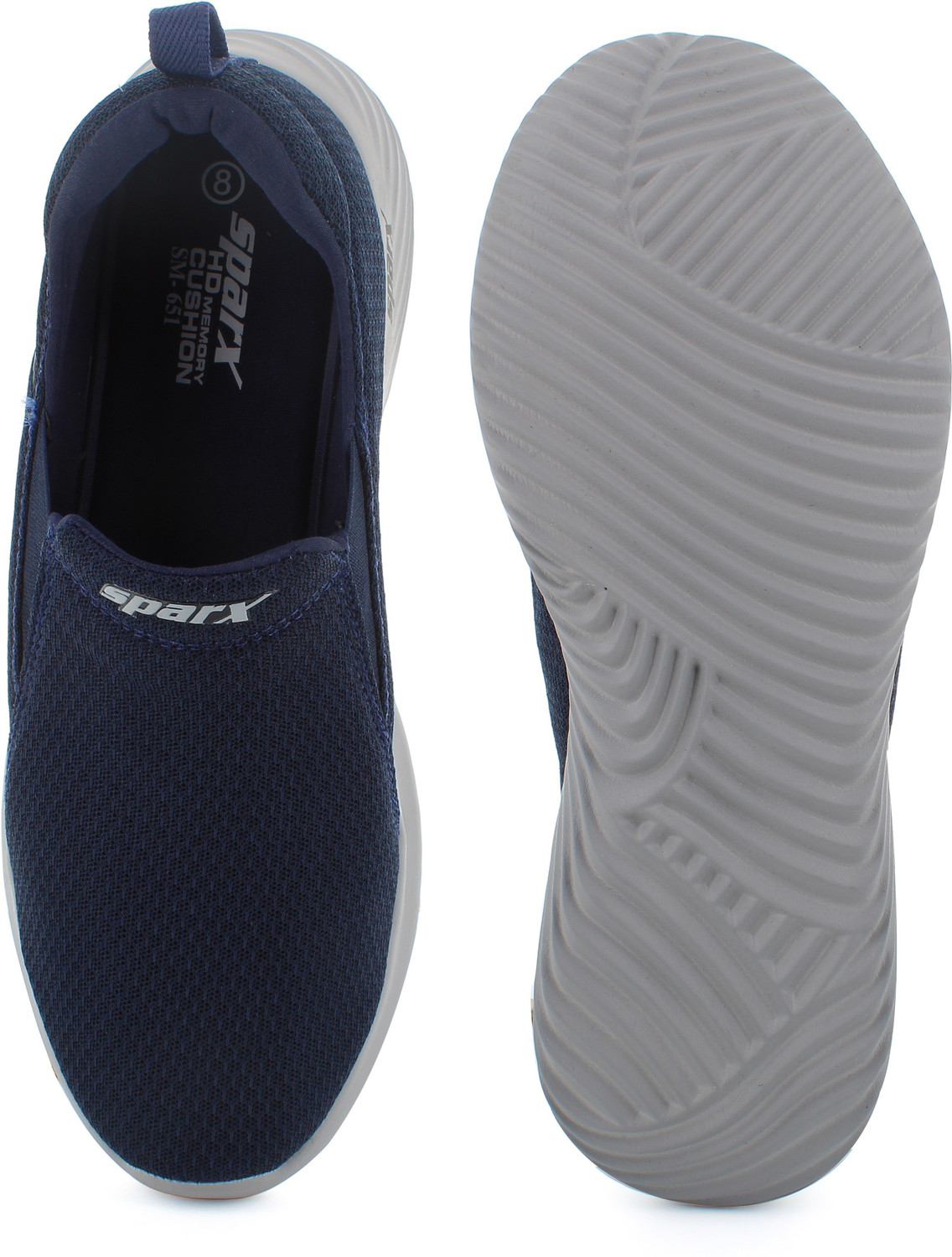 Sparx SM 651 Walking Shoes For Men (Navy, Grey) - Price History