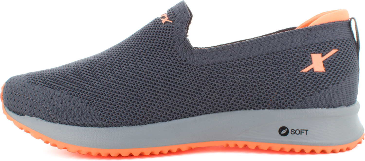 Sparx SL 168 Casuals For Women (Grey, Orange , 7) - Price History