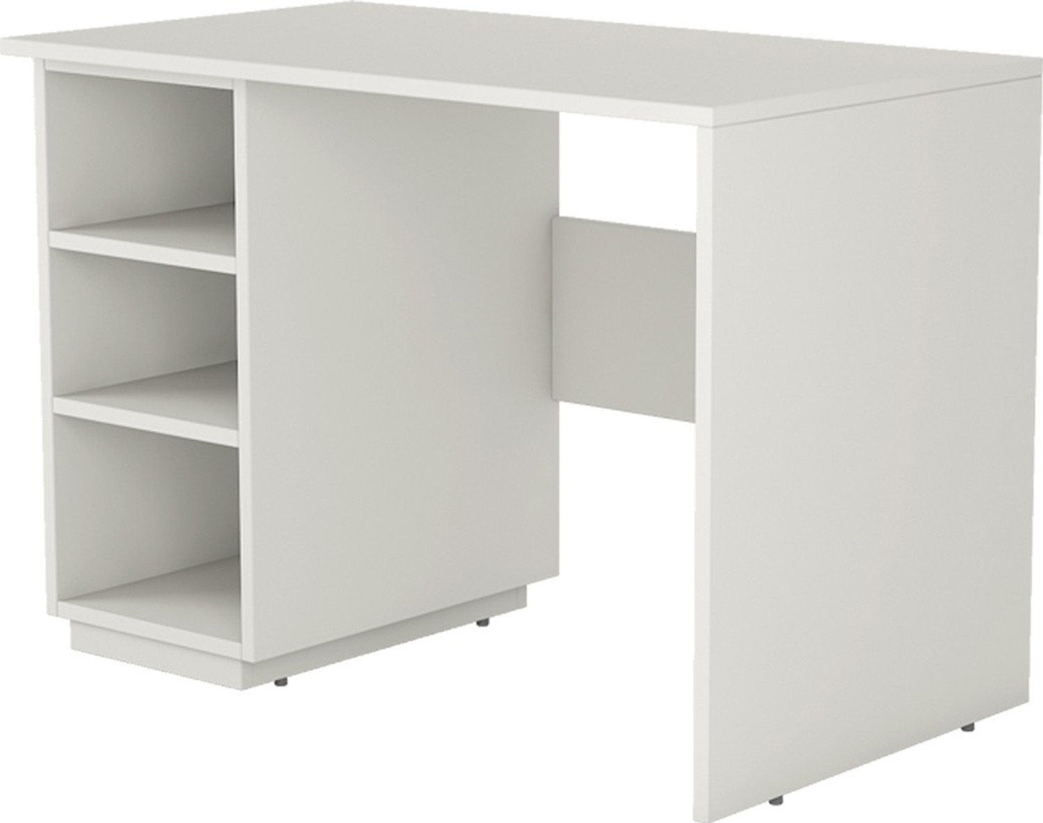 Durian Pure Delrick Engineered Wood Office Table (Free Standing, Finish ...
