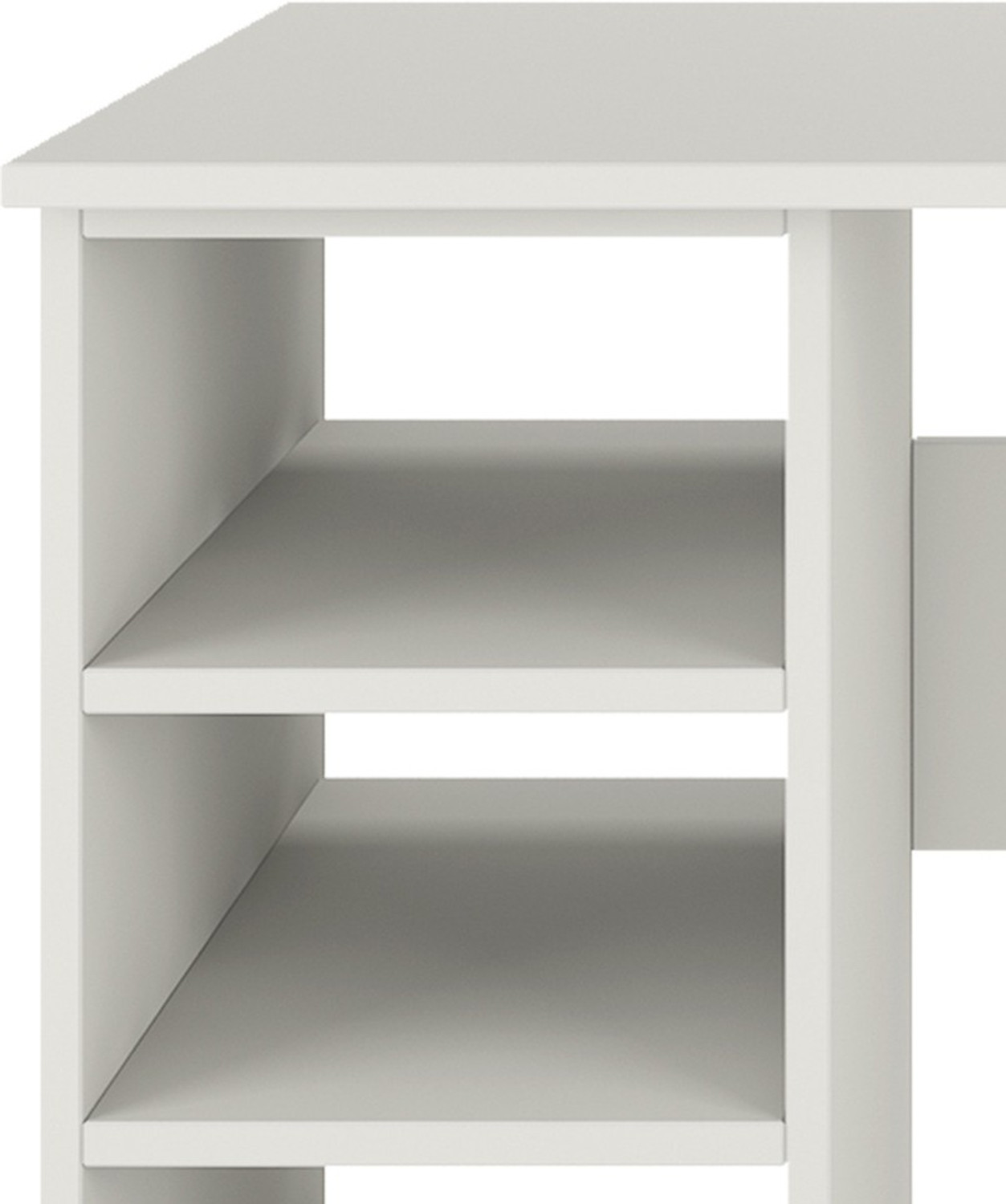 Durian Pure Delrick Engineered Wood Office Table (Free Standing, Finish ...