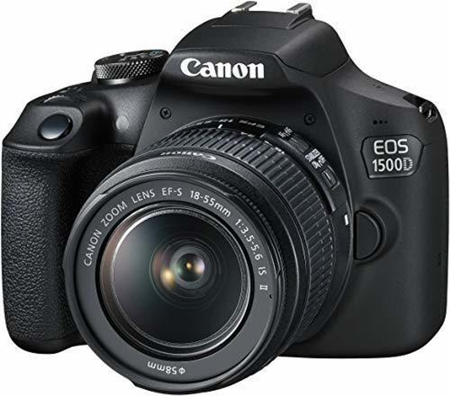 Canon EOS 1500D DSLR Camera Body+ 18-55 mm IS II Lens (Black) - Price ...