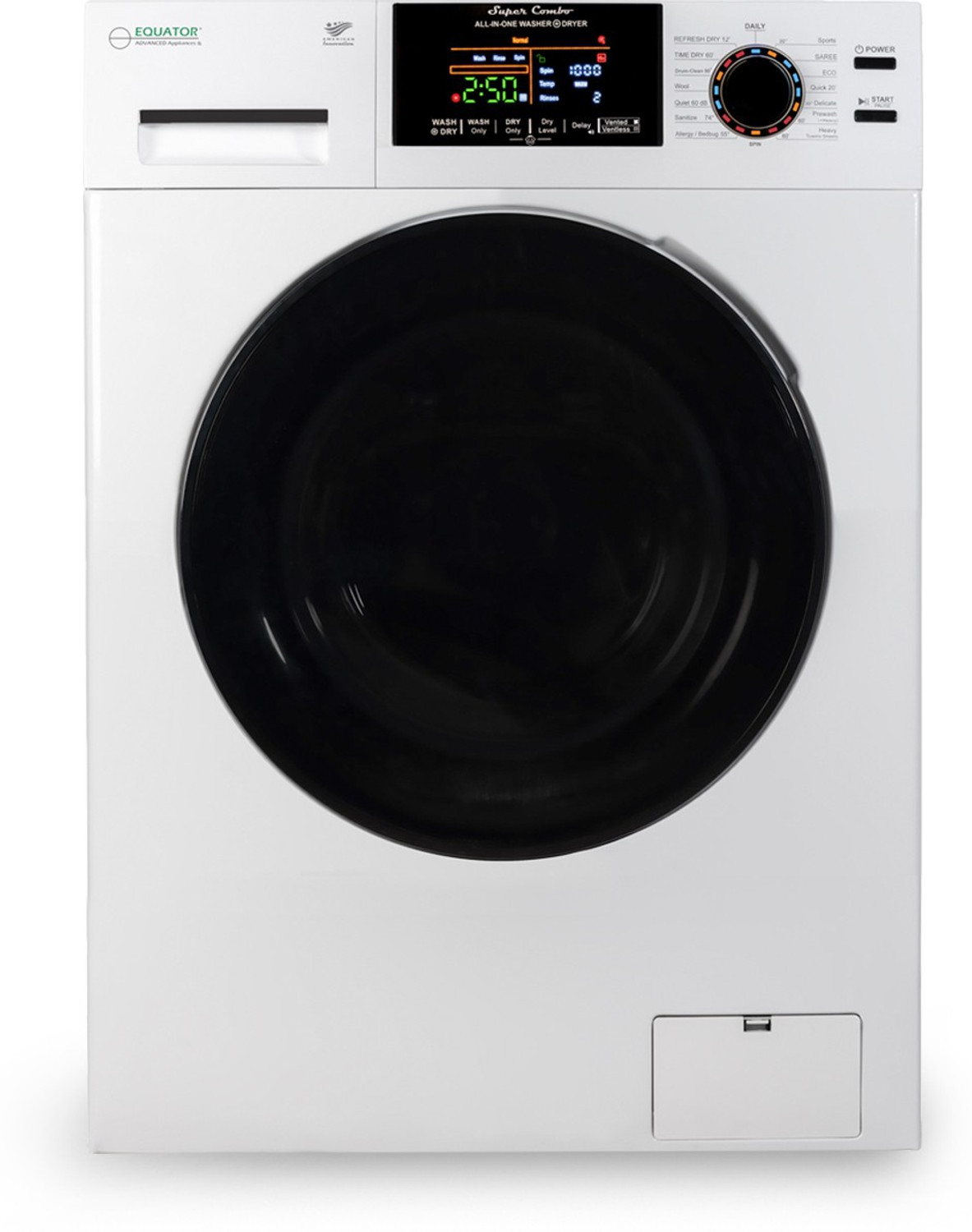 Equator 9 kg Fully Automatic Front Load Washing Machine with In-built ...