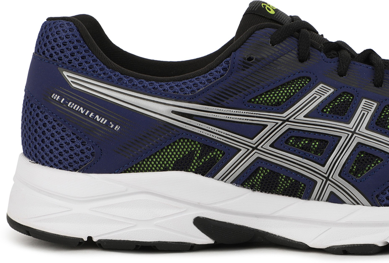 Asics GEL-CONTEND 5B Running Shoes For Men (Blue) - Price History