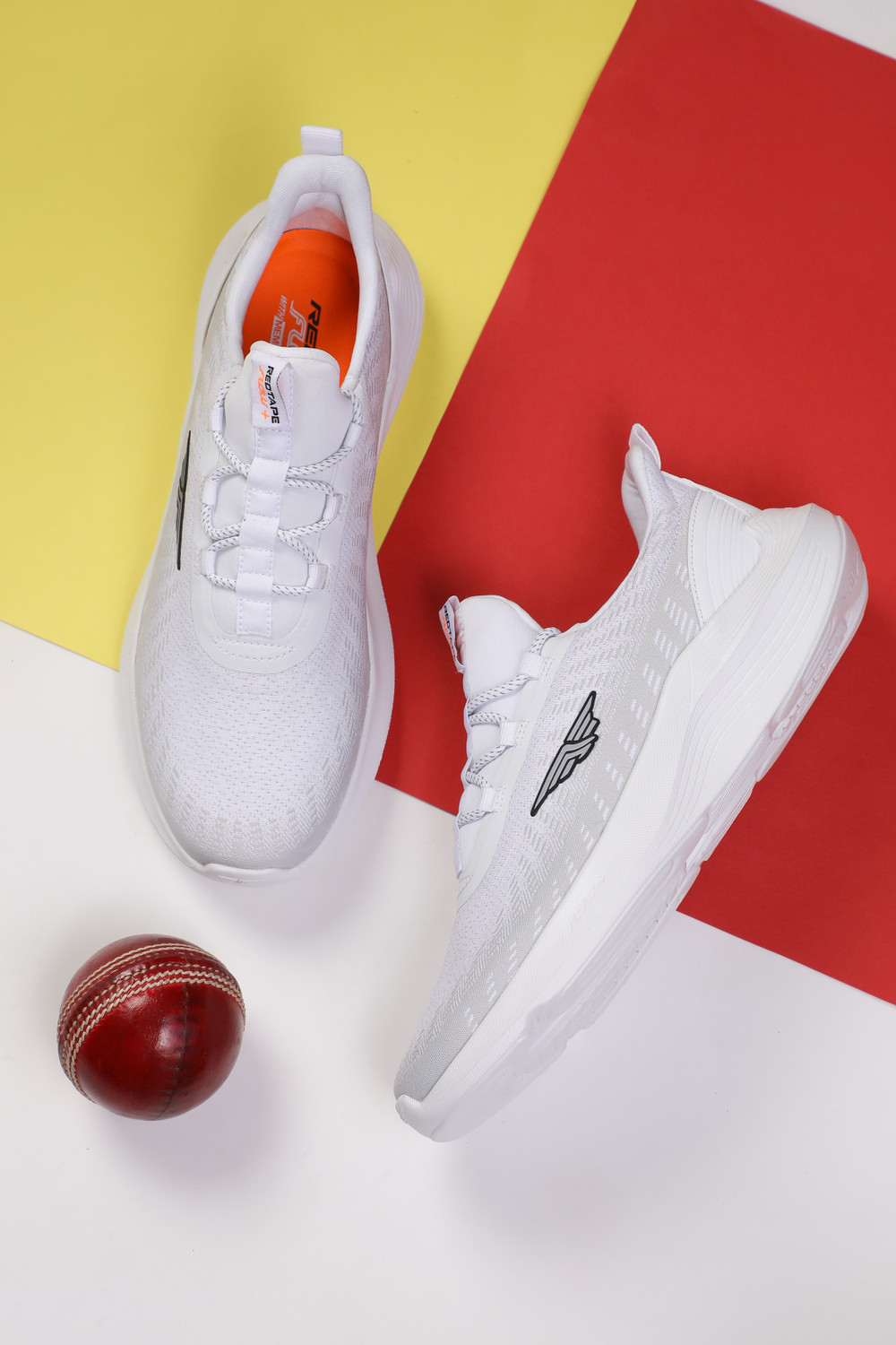 Red Tape Walking Shoes For Men (White , 6) - Price History
