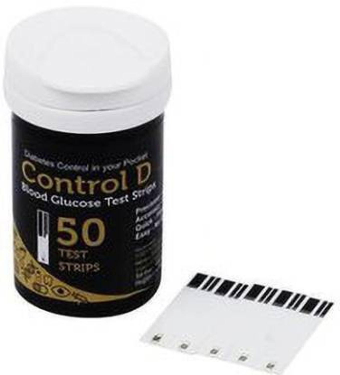 Control D 50 Sugar strips 50 Glucometer Strips | Price History