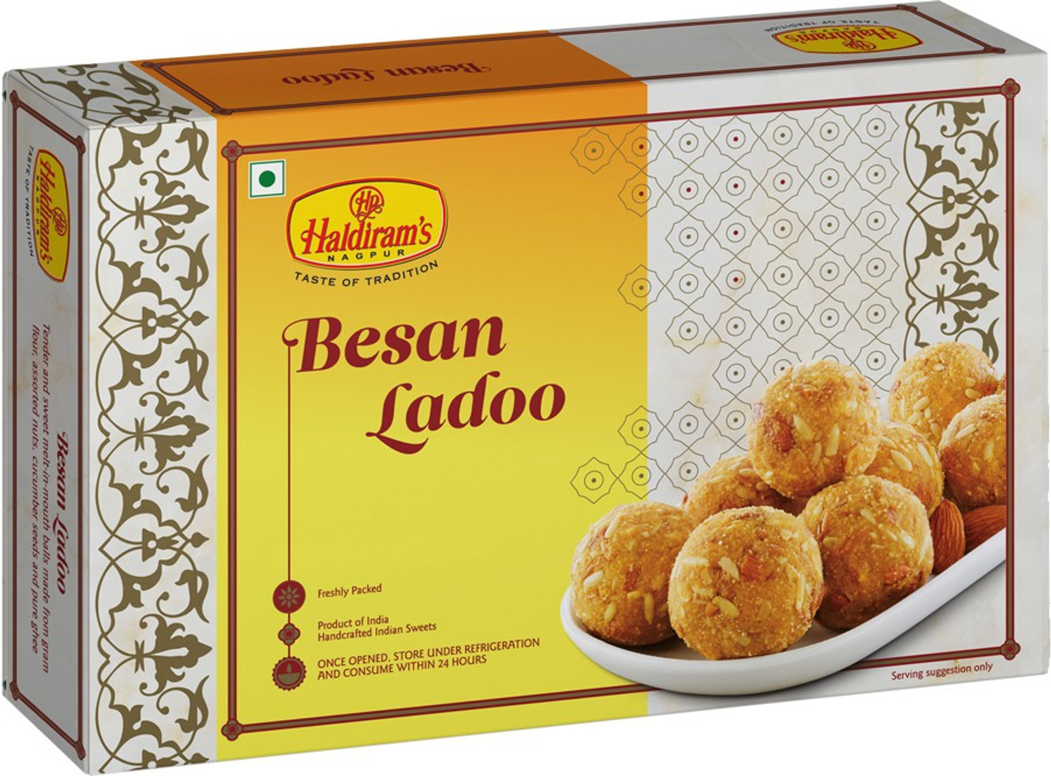 Haldiram's Besan Ladoo Box (250 g) - Price History