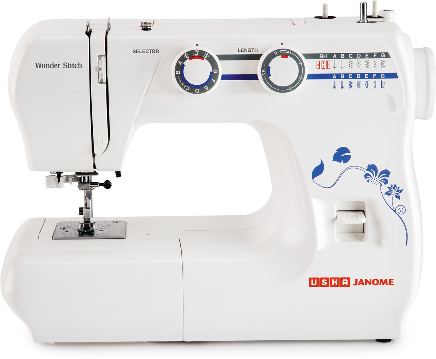 USHA Wonder Stitch Electric Sewing Machine ( Built-in Stitches 13 ...
