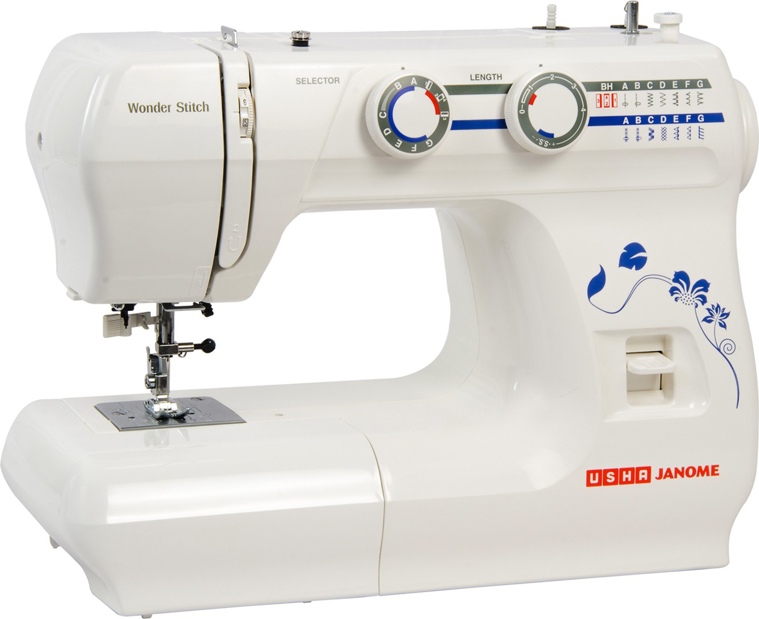 USHA Wonder Stitch Electric Sewing Machine ( Built-in Stitches 13 ...