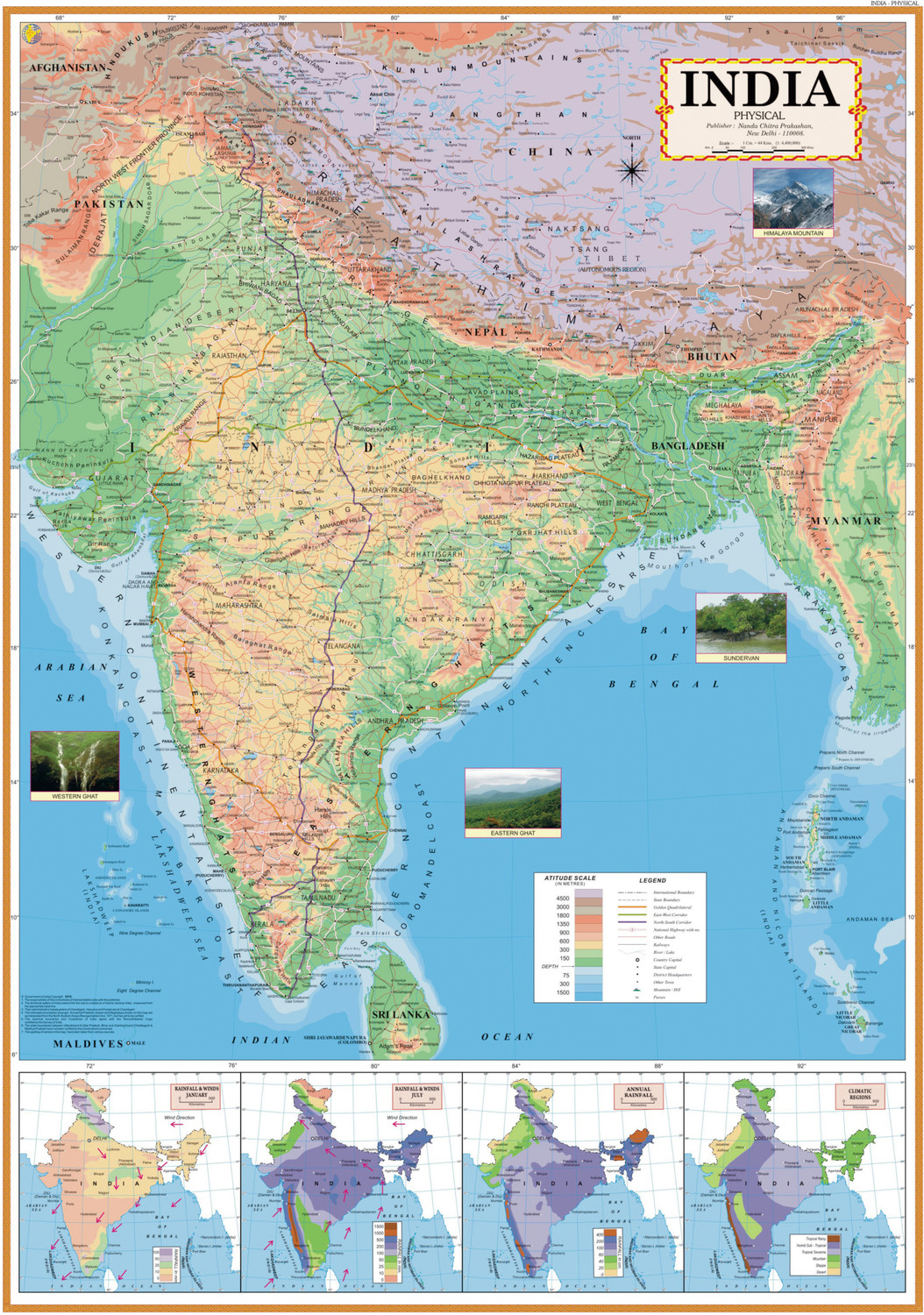 (COMBO OF 6 MAPS /CHARTS WITH COMPLIMENTARY GIFT) INDIAN Constitution ...