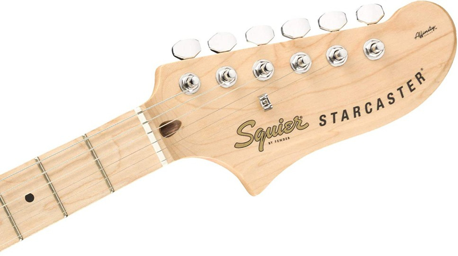 FENDER 0370590506 ( Affinity Series Starcaster, Maple Fingerboard Black ...