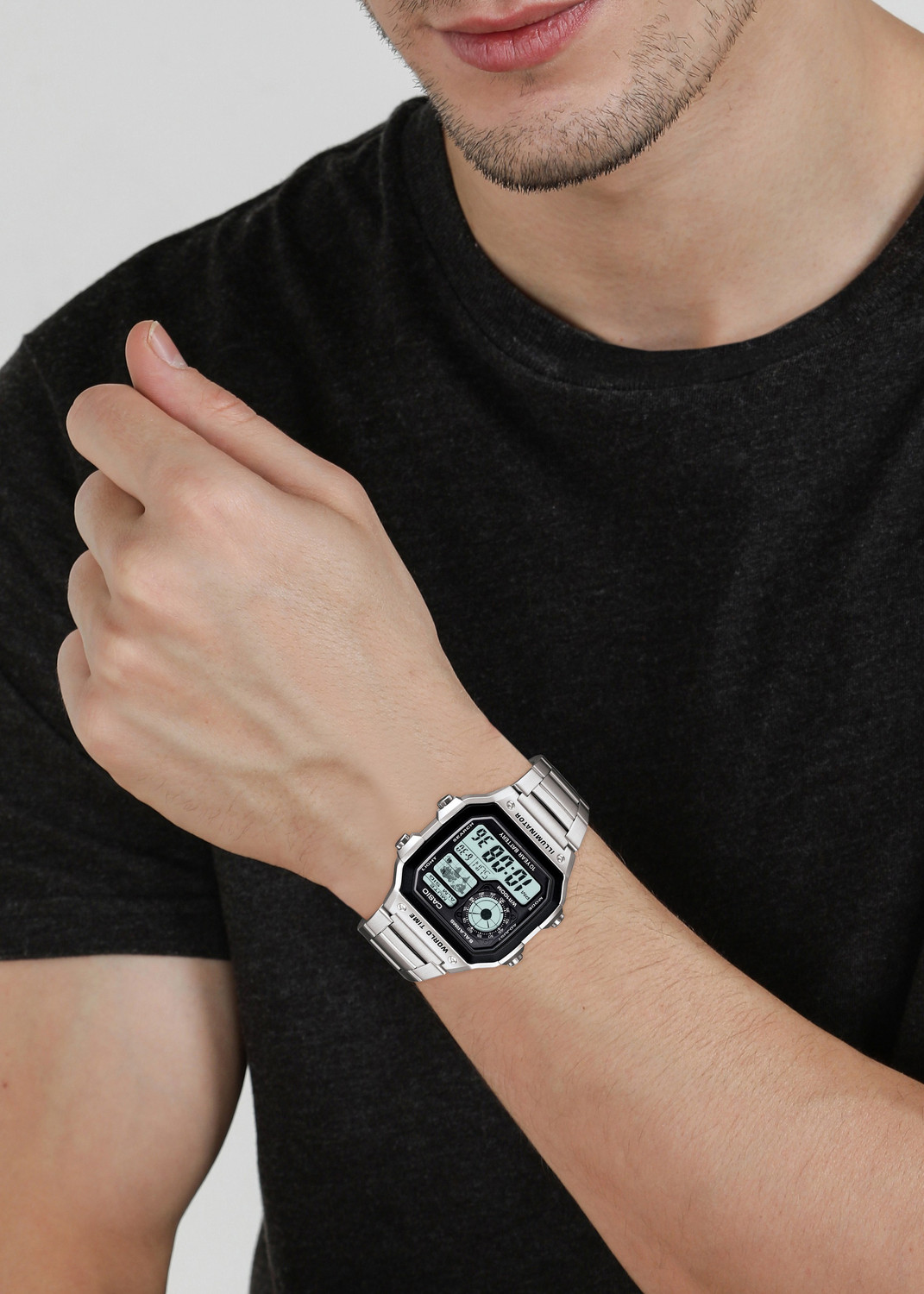 CASIO AE-1200WHD-1AVDF Youth ( AE-1200WHD-1AVDF ) Digital Watch - For ...